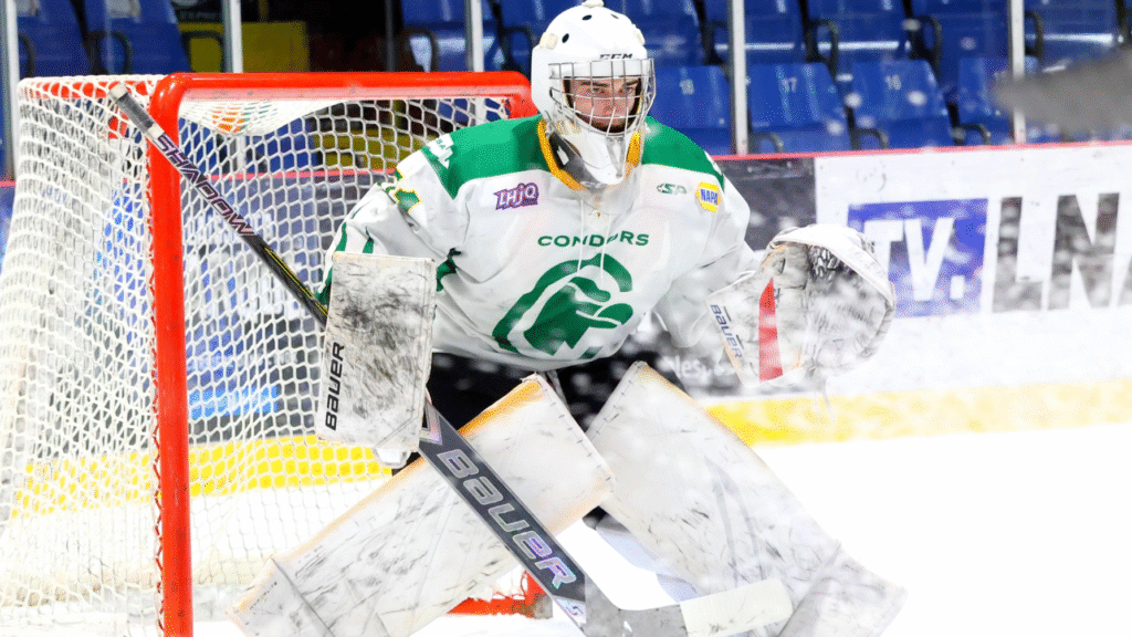 Luc-Antoine Labbé nommé gardien de la semaine - Info-web